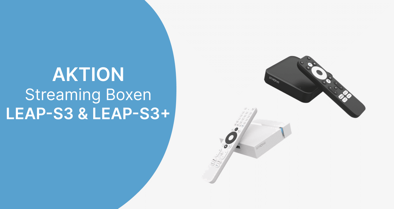Android Streaming Box LEAP-S3 & LEAP-S3+ von STRONG im Angebot ...